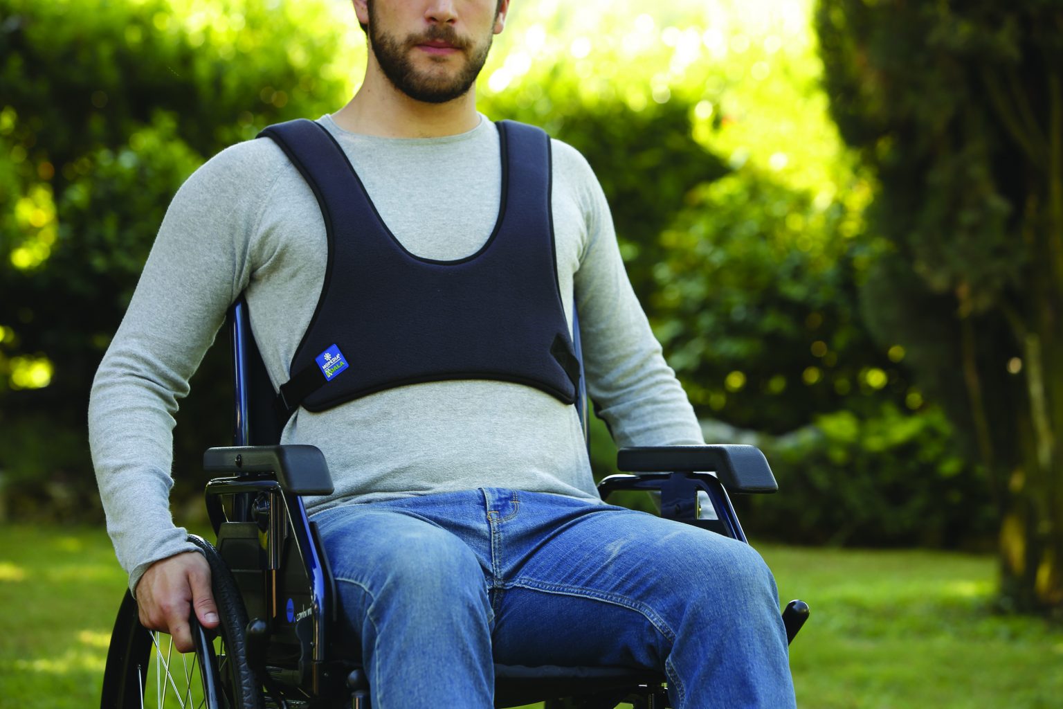 Harnessing systems: help in ensuring correct posture in a wheelchair ...