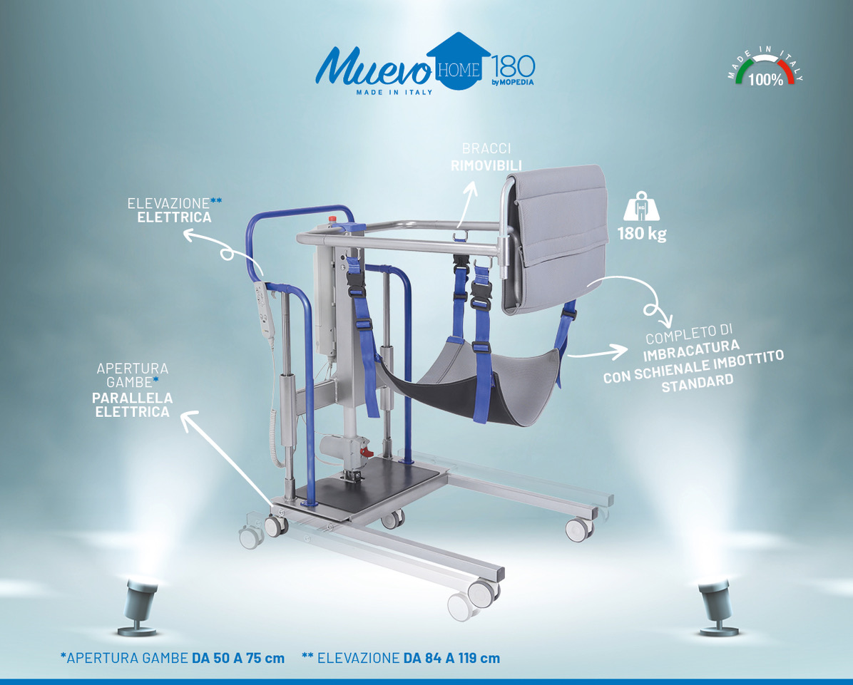 Sollevatore e sollevamalati in due nuove versioni: ecco come scegliere quella che fa per te ...